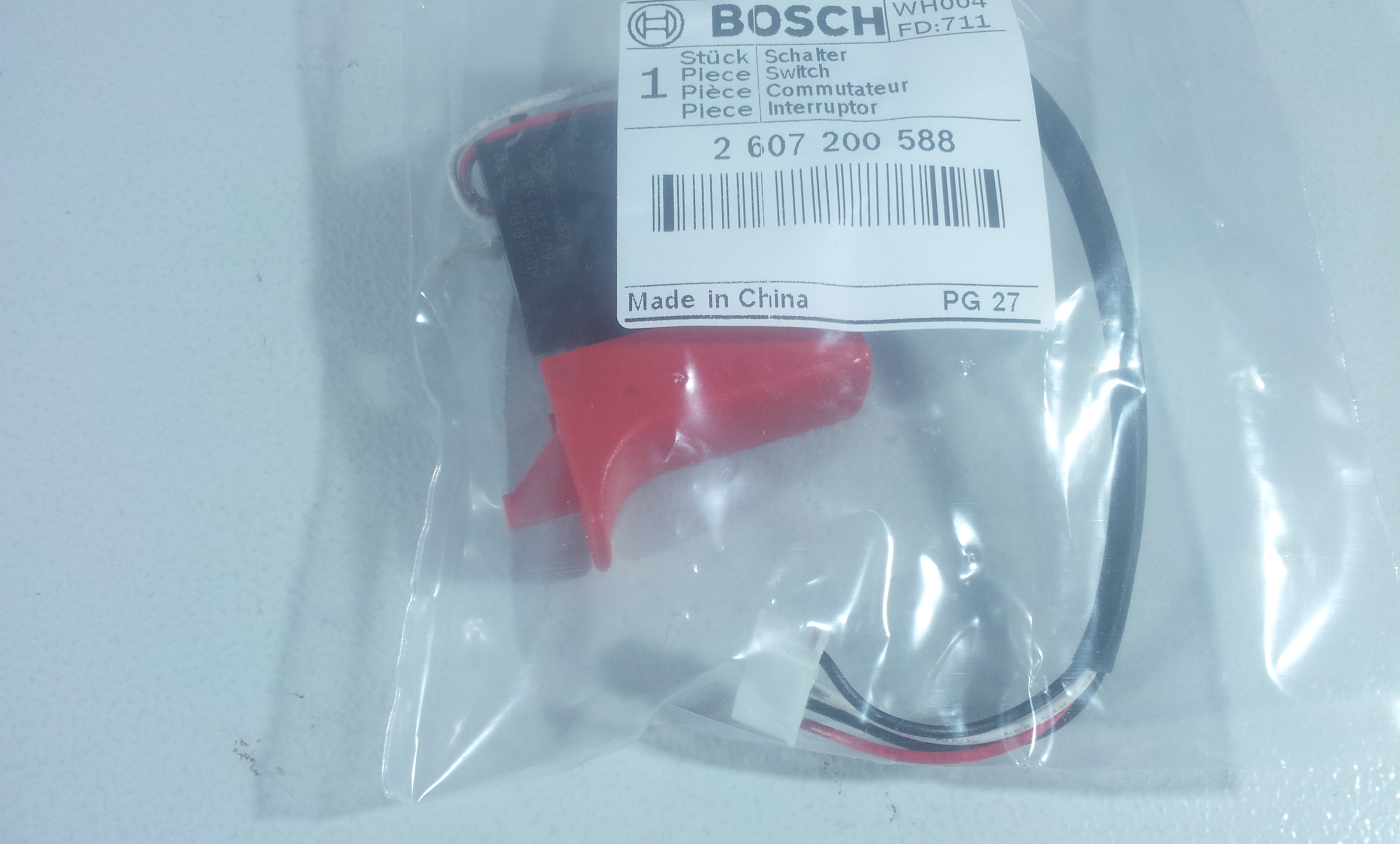 Выключатель, купить 2607200588 по цене 0.00 руб. в Москве [официальный ...